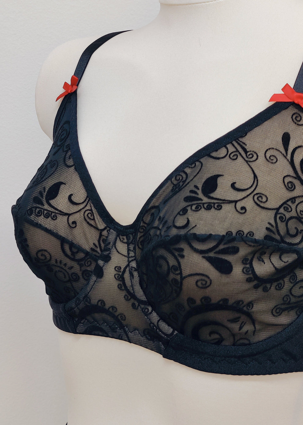 Black AVA Full cup bra – Coco'sRetroCloset